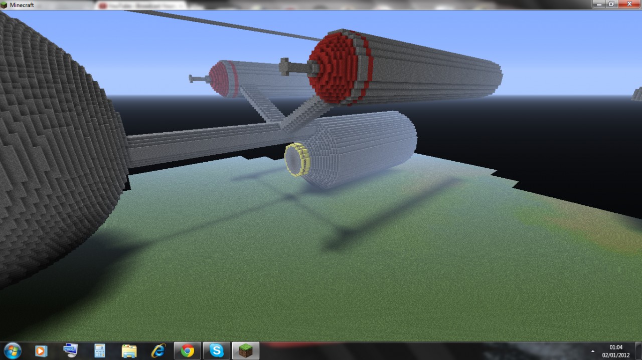 Daedalus Class Starship Minecraft Map
